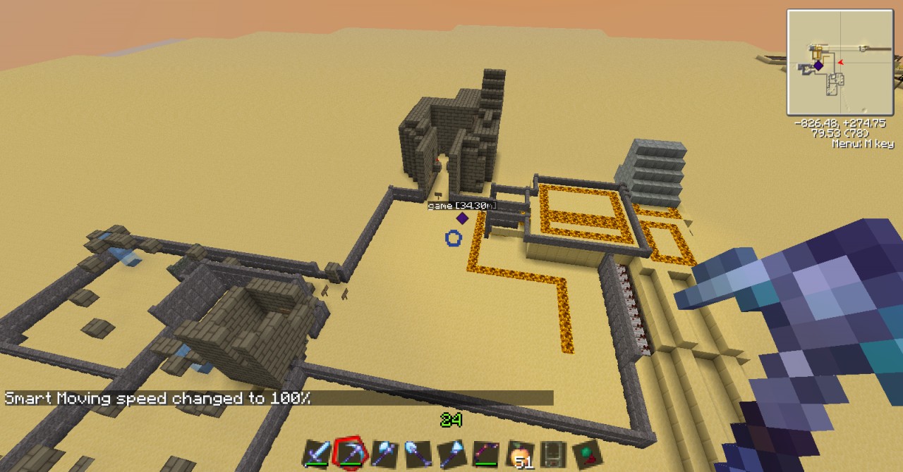 BATTLE ROYAL WITH PARKOUR Minecraft Map