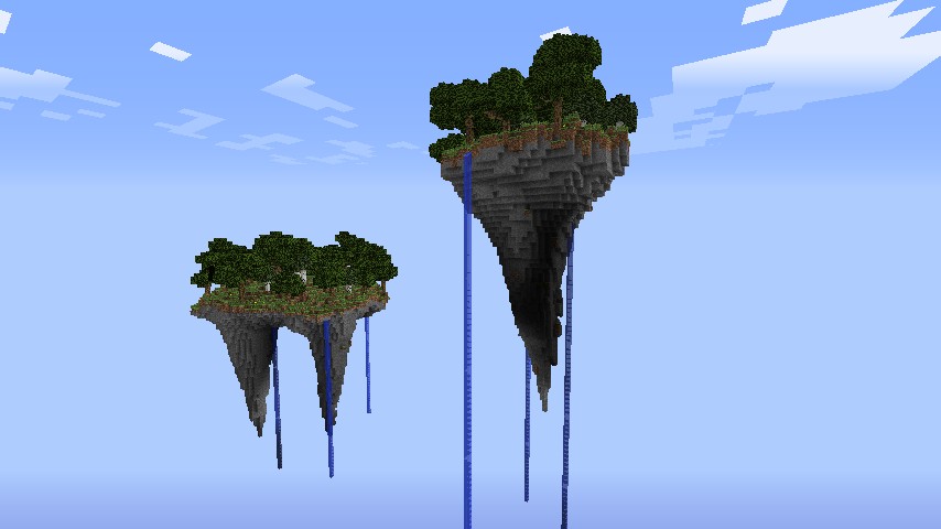 Floating Islands Minecraft Map