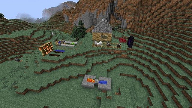 Starter Pack 1.4.2 Minecraft Map