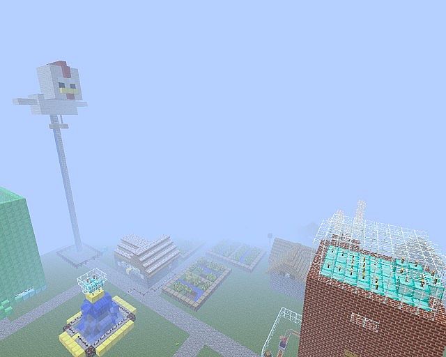 Redstone City WIP Minecraft Map