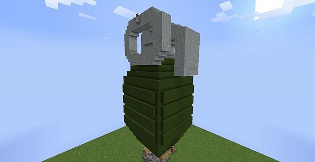 Giant Grenade Minecraft Map