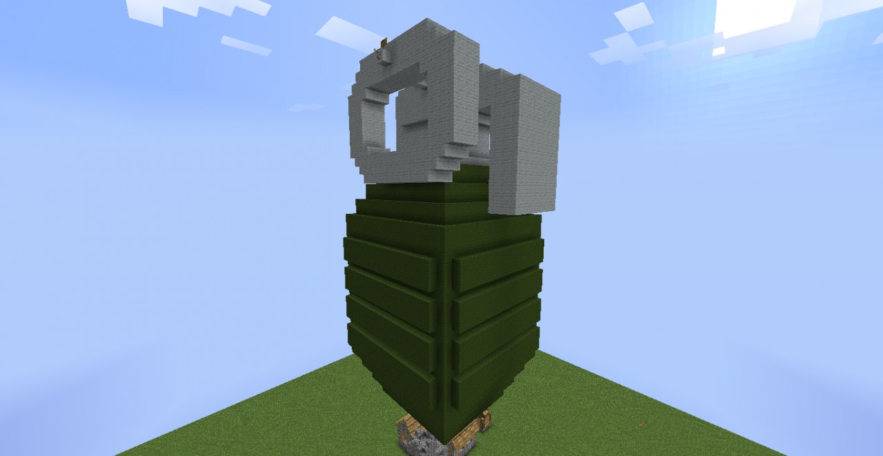 Giant Grenade Minecraft Map