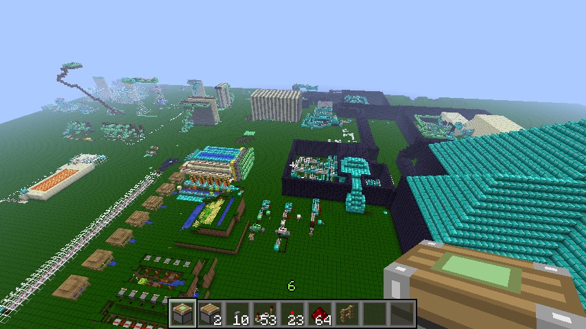 Webster Lock QWERTY layout lock & Redstone world Minecraft Map