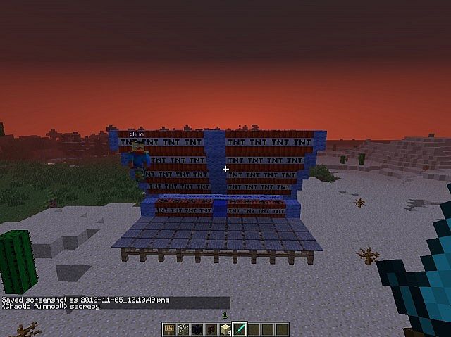God TNT Cannon Minecraft Map