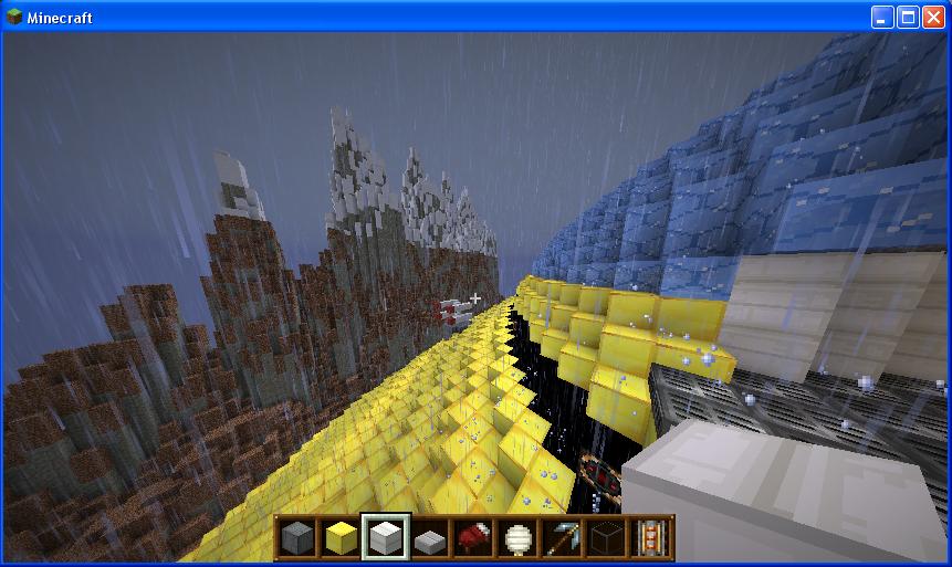 The Hive, the Hati's imperial city from book Myra-Hati Minecraft Map