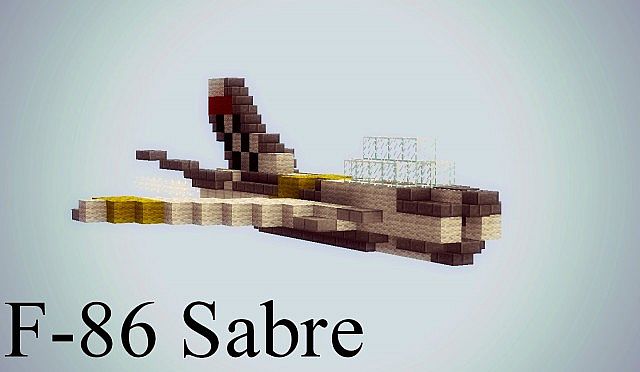 F-86 Sabre Minecraft Map