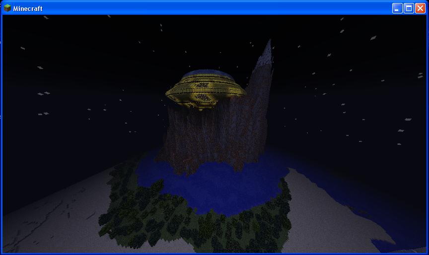 The Hive, the Hati's imperial city from book Myra-Hati Minecraft Map