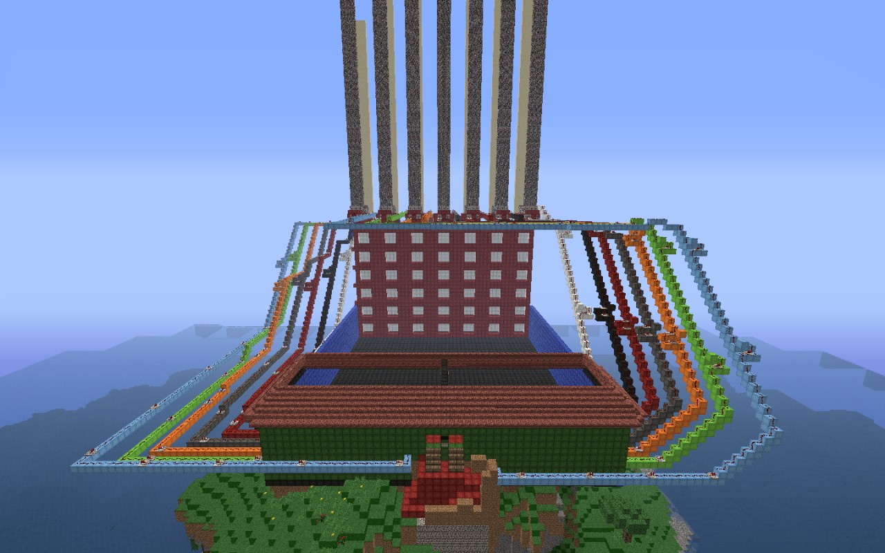 Giant Connect 4 Minecraft Map