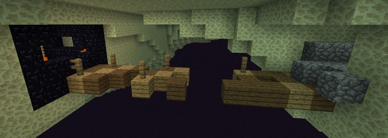 A Visit to the End Minecraft Map