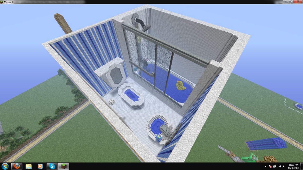 Bathroom Minecraft Map
