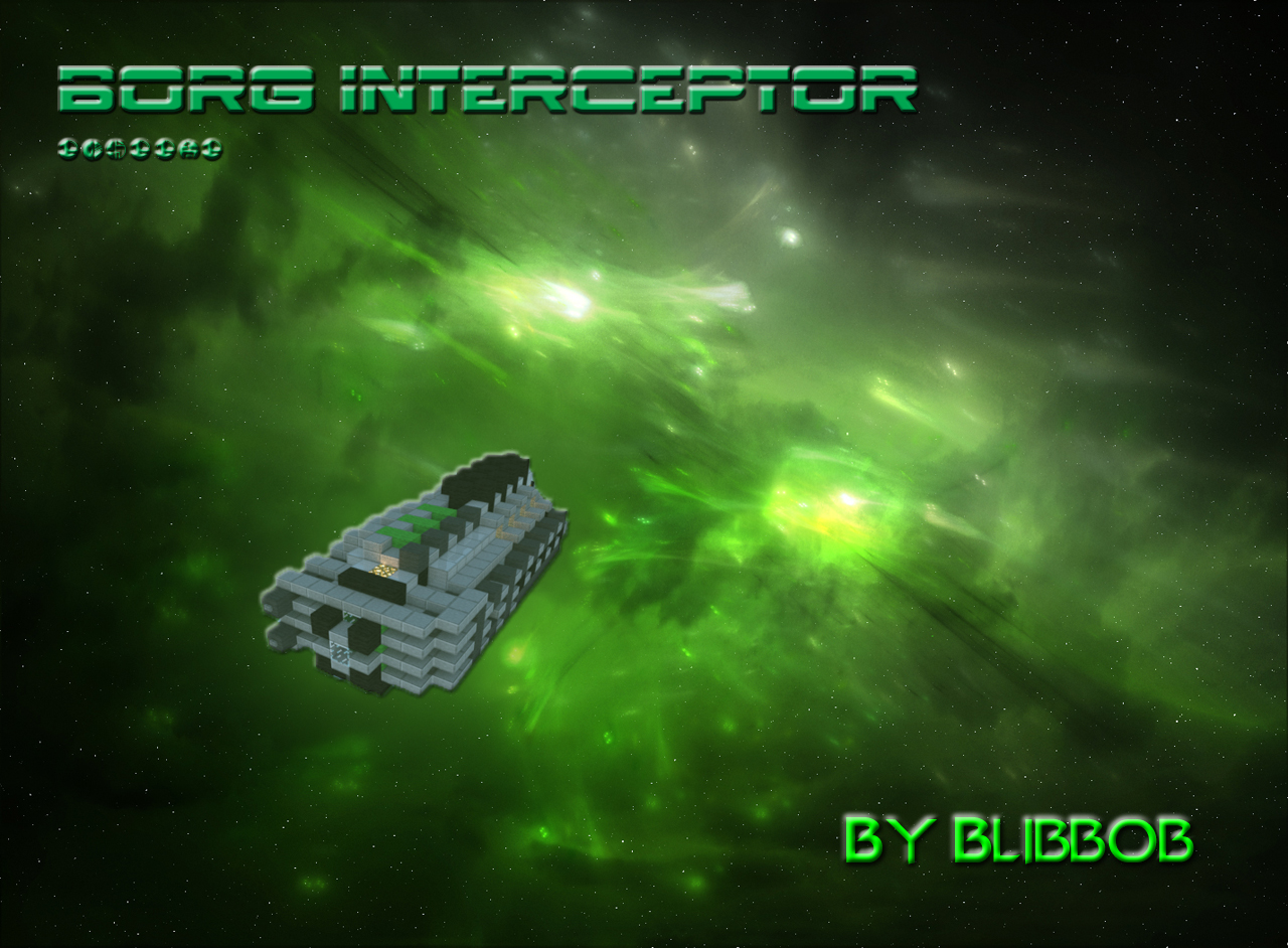 Star Trek Borg Interceptor (probably zeppelin mod compatible) Minecraft Map