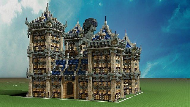 The Hall of Justice Minecraft Map