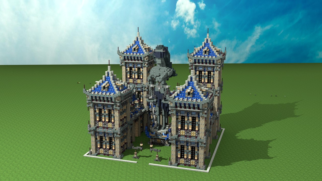 The Hall of Justice Minecraft Map