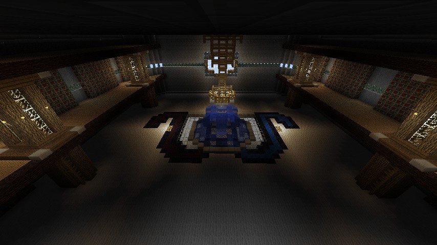Floating Library Minecraft Map