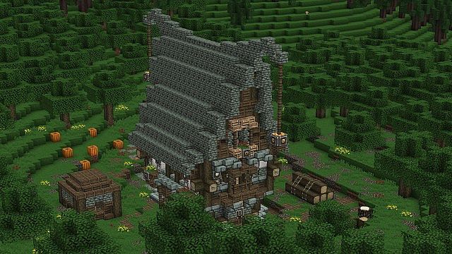 Hunters Cabin Minecraft Map
