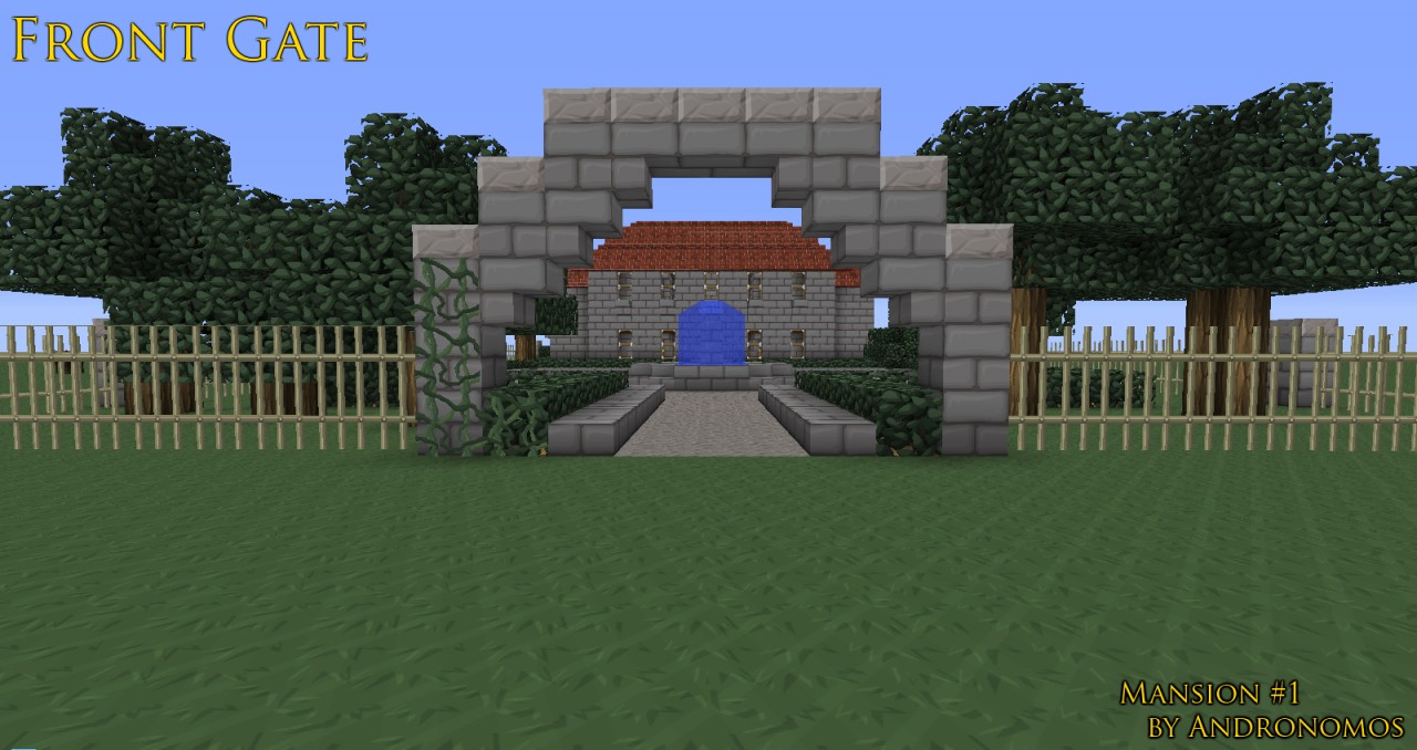 Mansion #1 Minecraft Map