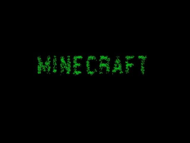 My First Minecraft Wallpaper! ENJOY