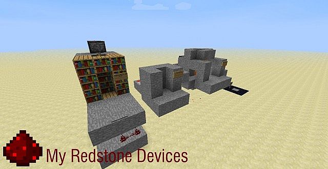 My small collection of simple Redstone Devices Minecraft Project