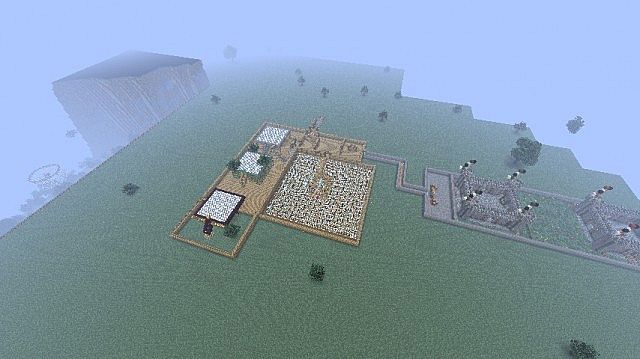 'The Wars' Mod Map! AKA A-Musement Park! Minecraft Map