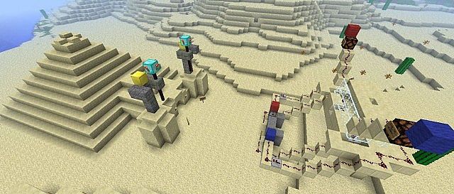 PYRAMID GAME Minecraft Map