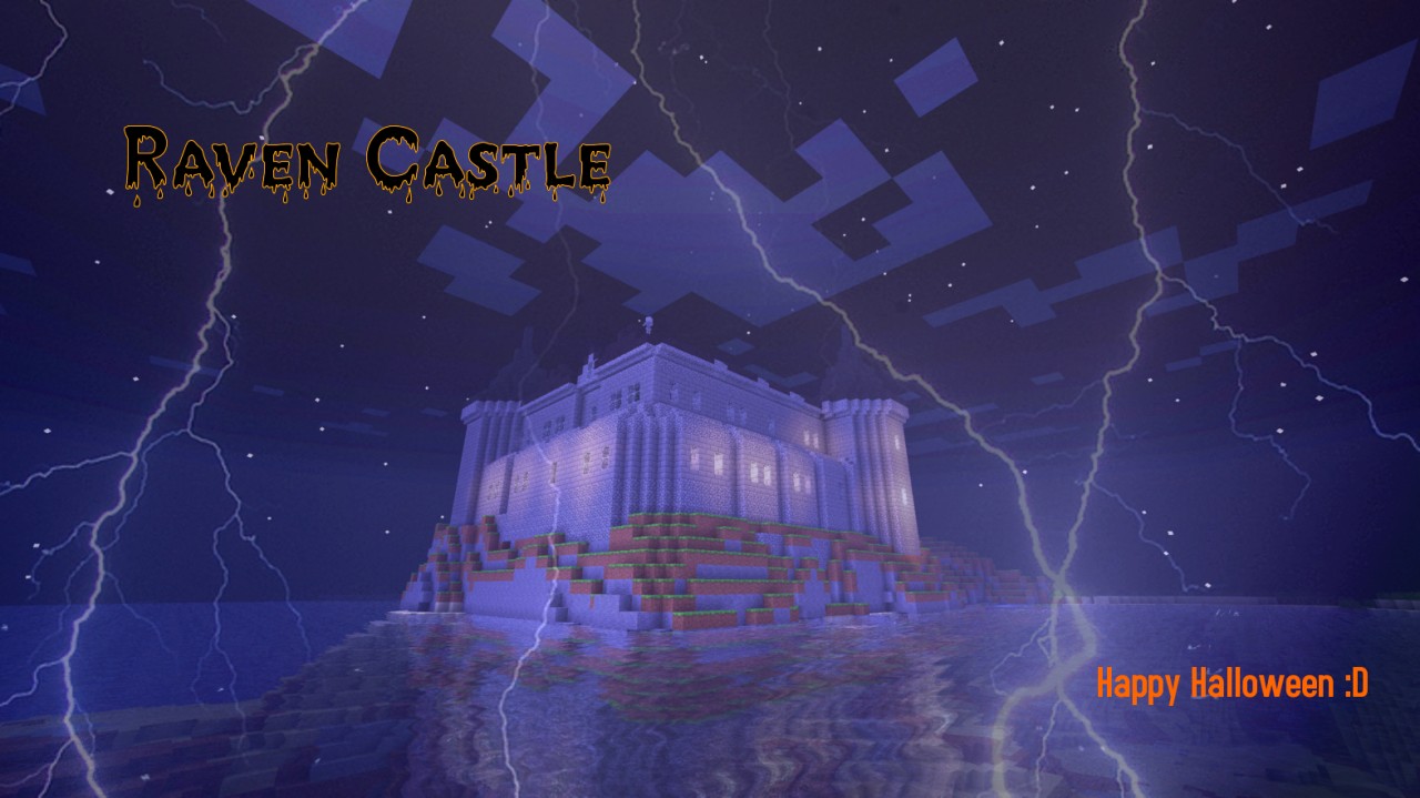 Hallowen Raven Castle Minecraft Map