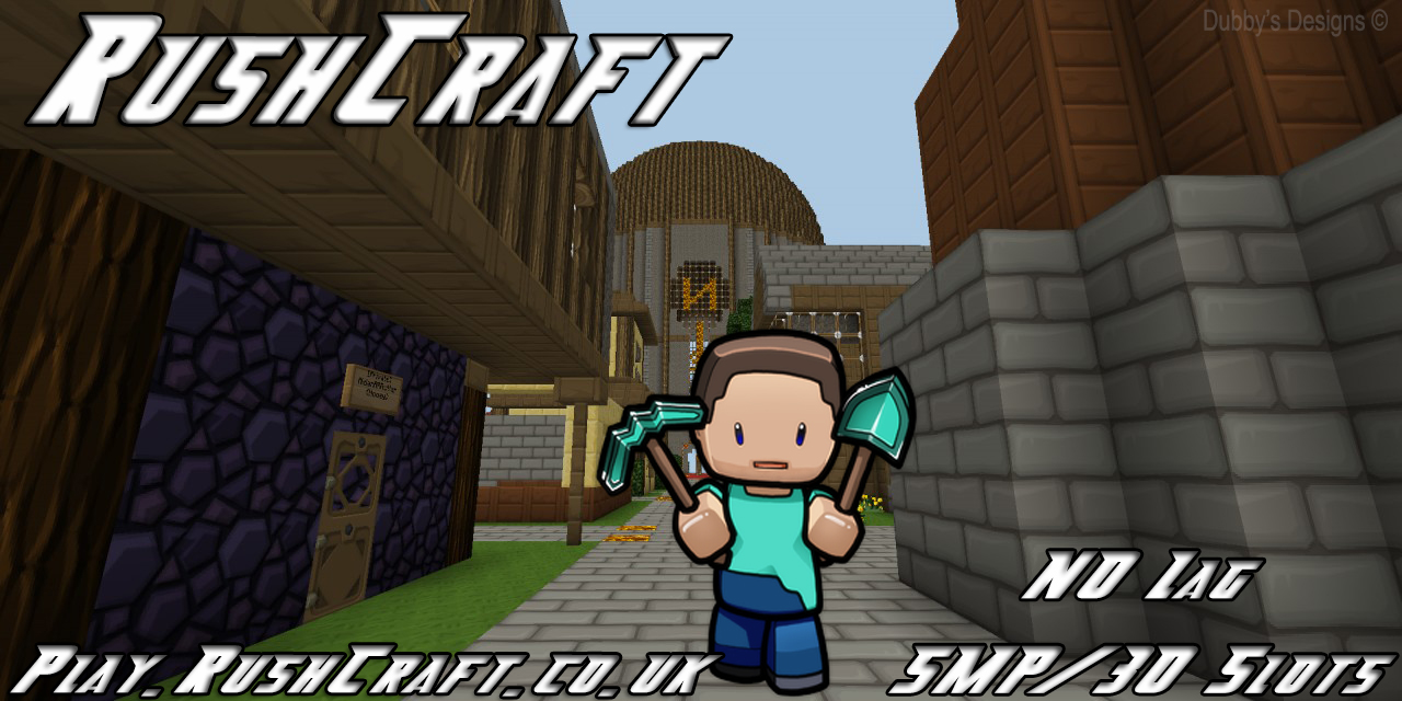 RushCraft | SMP | NO LAG | 30 SLOTS Minecraft Server