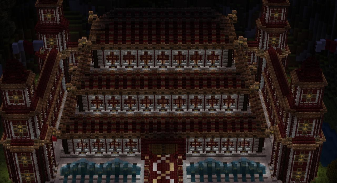 Minecraft Timelapse #1 - Shadowglen Temple Minecraft Map