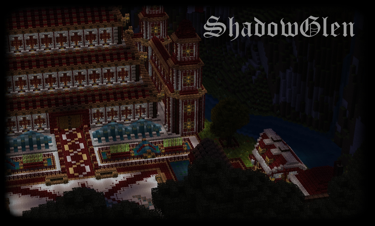 Minecraft Timelapse #1 - Shadowglen Temple Minecraft Map