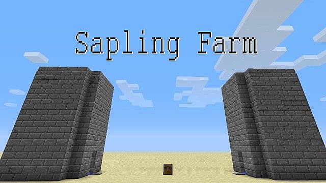 Sapling Farm Minecraft Map