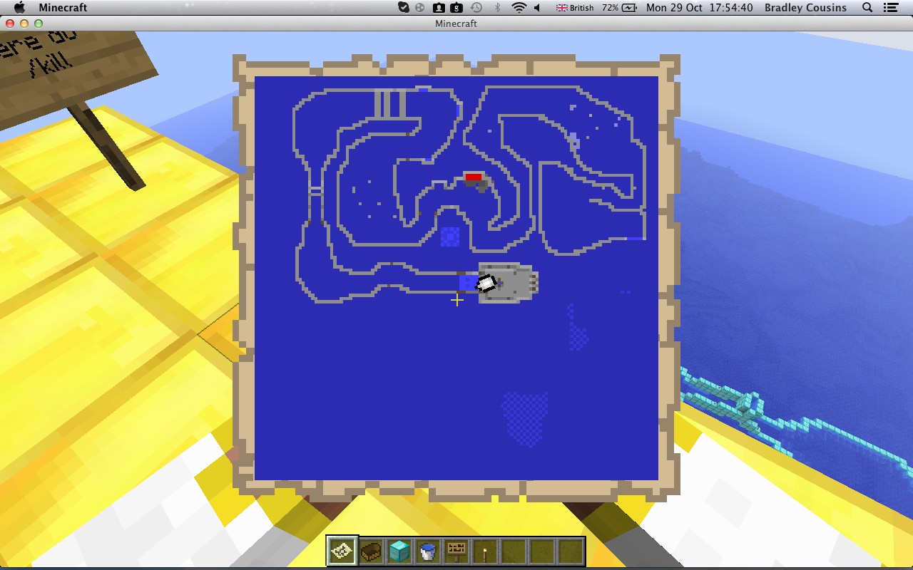 Boat Racing Minecraft Map