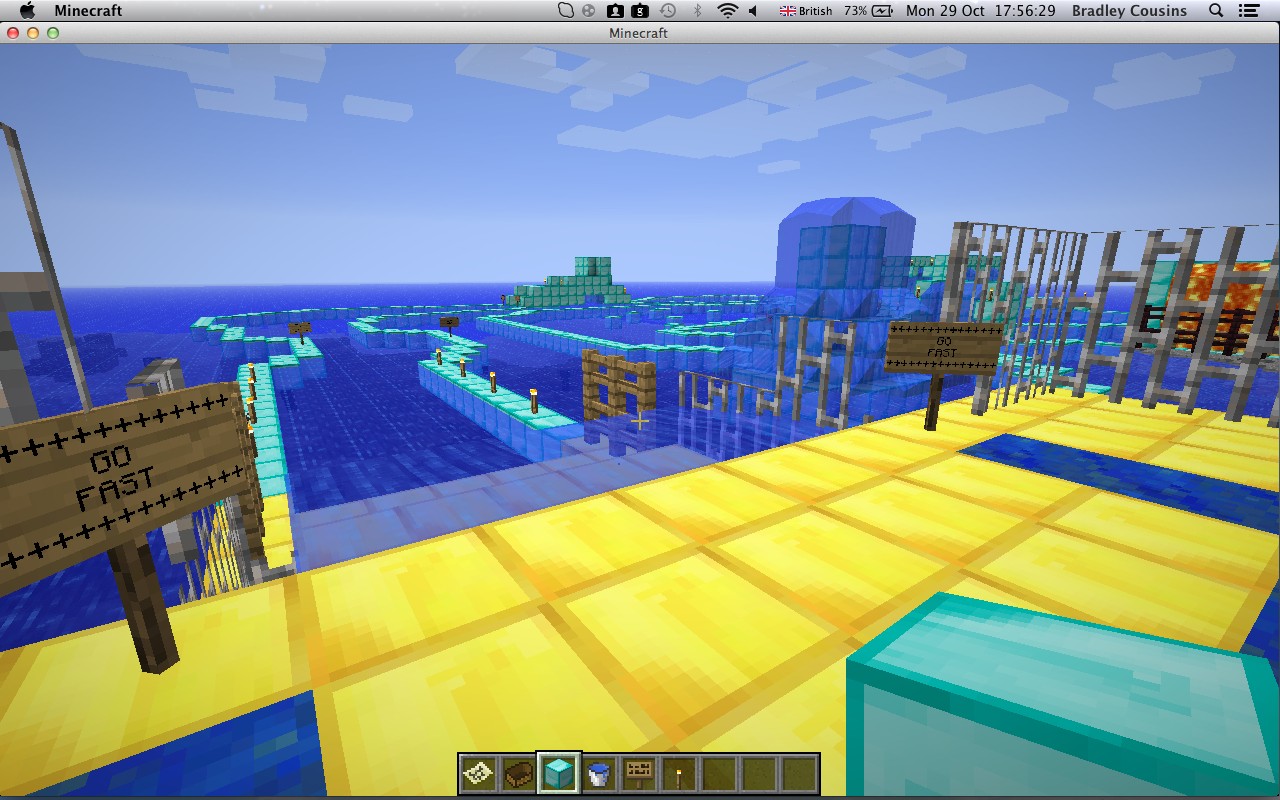 Boat Racing Minecraft Map
