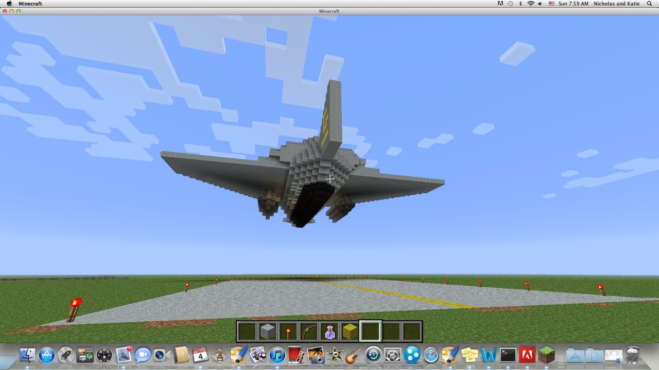 Airplane Minecraft Map