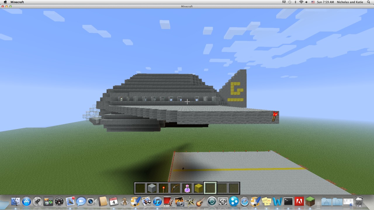 Airplane Minecraft Map