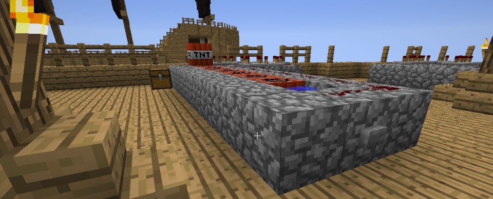 Colonials Vs. Pirates-TnT Boat Fight-sport_freak3 Minecraft Map