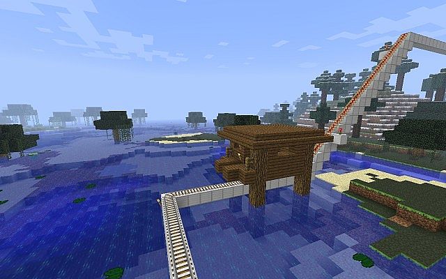 Epic RailRoad Ride Minecraft Map