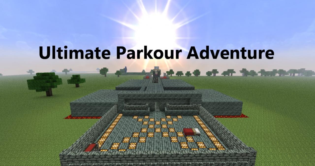 Ultimate Parkour Ninja Adventure Map (challenging) Minecraft Map