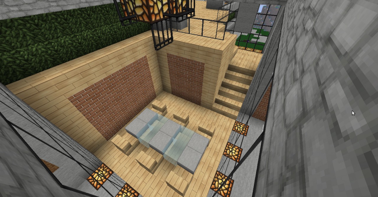 Cliffside Mountain Home Minecraft Map