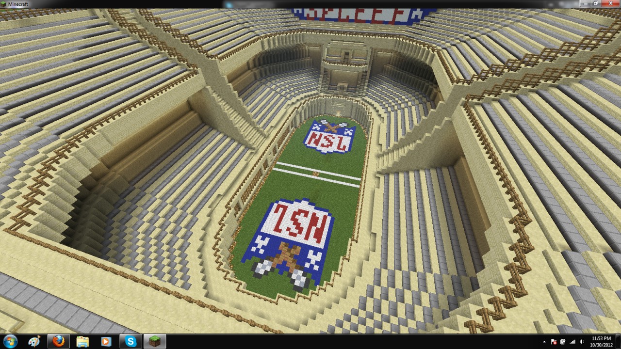 Spleef Arena! NSL! Minecraft Map