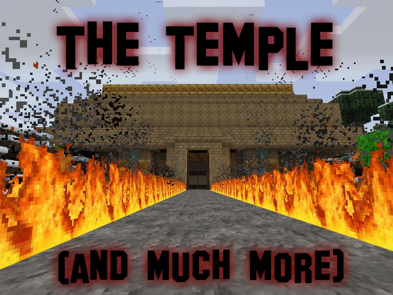 The Temple (and much more) Minecraft Map