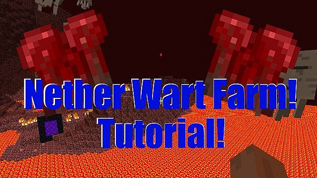 Expandable Nether Wart Farm Minecraft Map