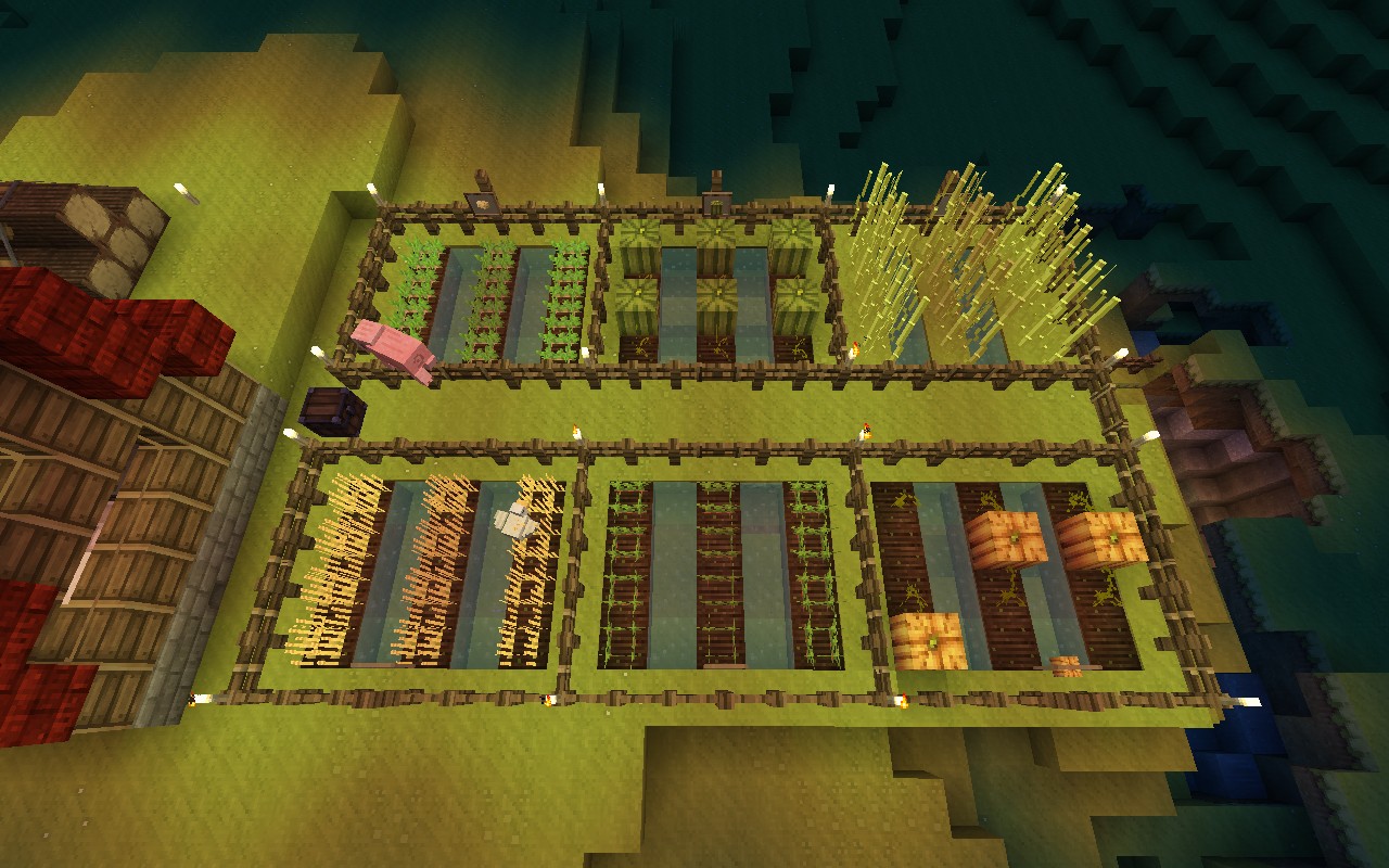 Homestead and Farm Minecraft Map