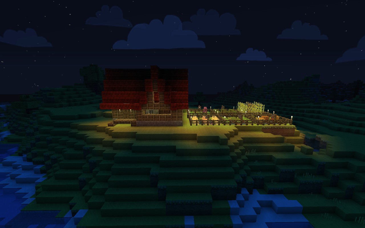 Homestead and Farm Minecraft Map