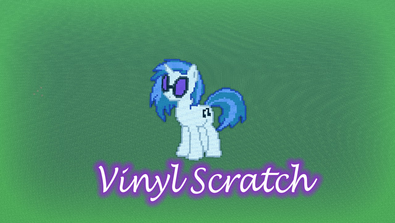 Vinyl Scratch Minecraft Project