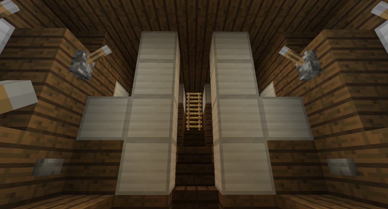 Flying Warship Minecraft Map