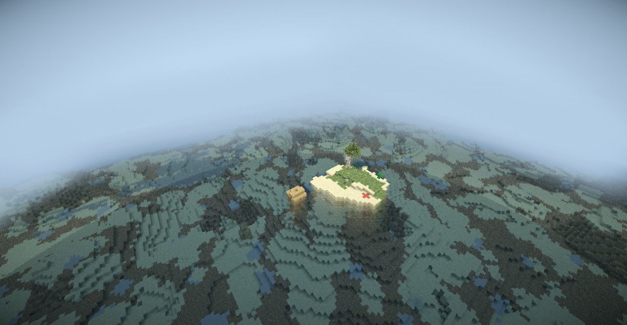 Haunted Survival Island (YOU WILL NOT SURVIVE) Minecraft Map