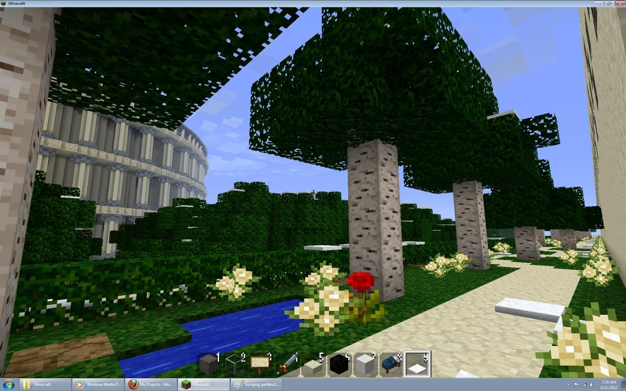 Hanging Gardens Minecraft Map