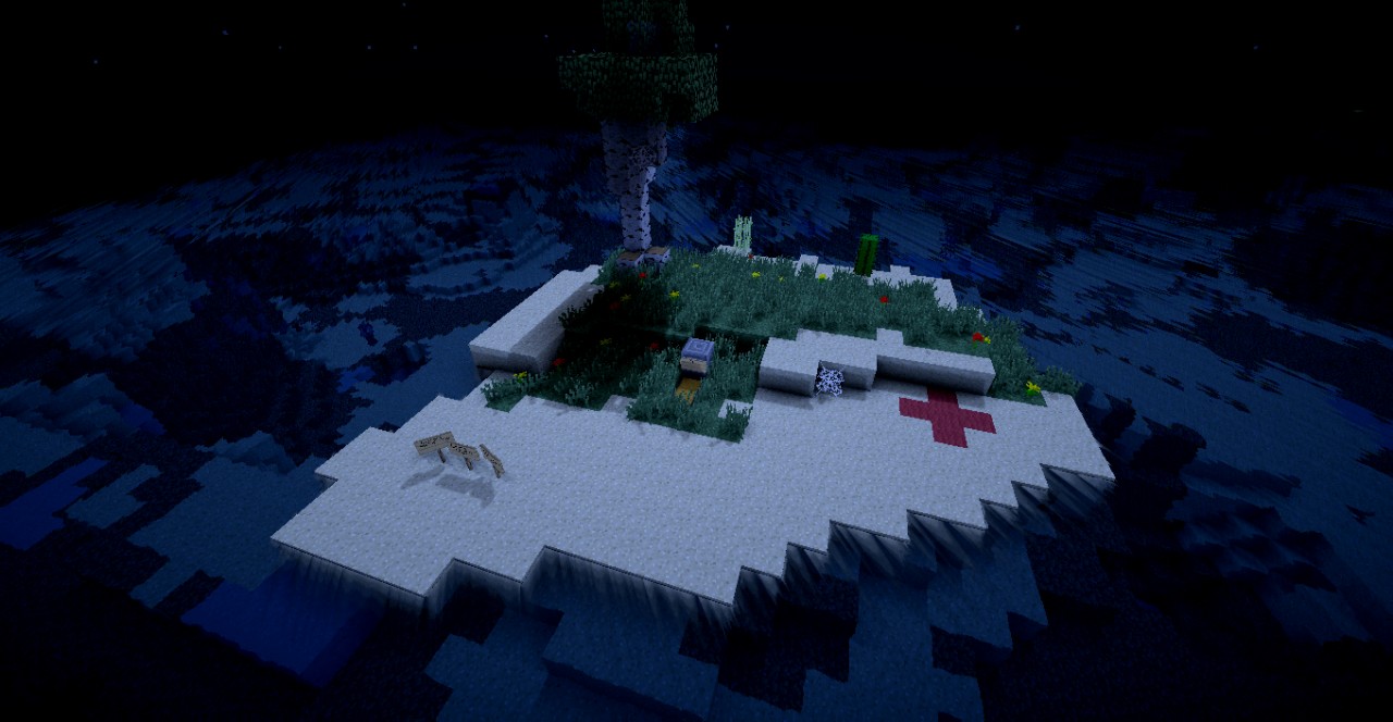 Haunted Survival Island (YOU WILL NOT SURVIVE) Minecraft Map