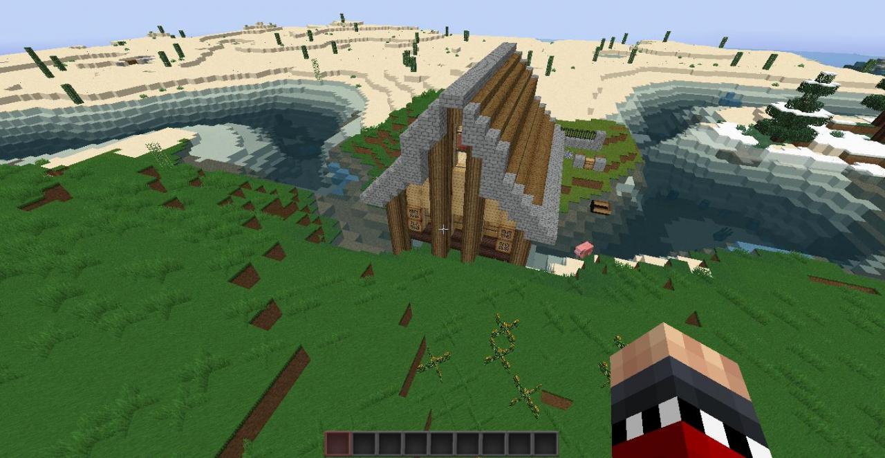 River Hut Minecraft Map