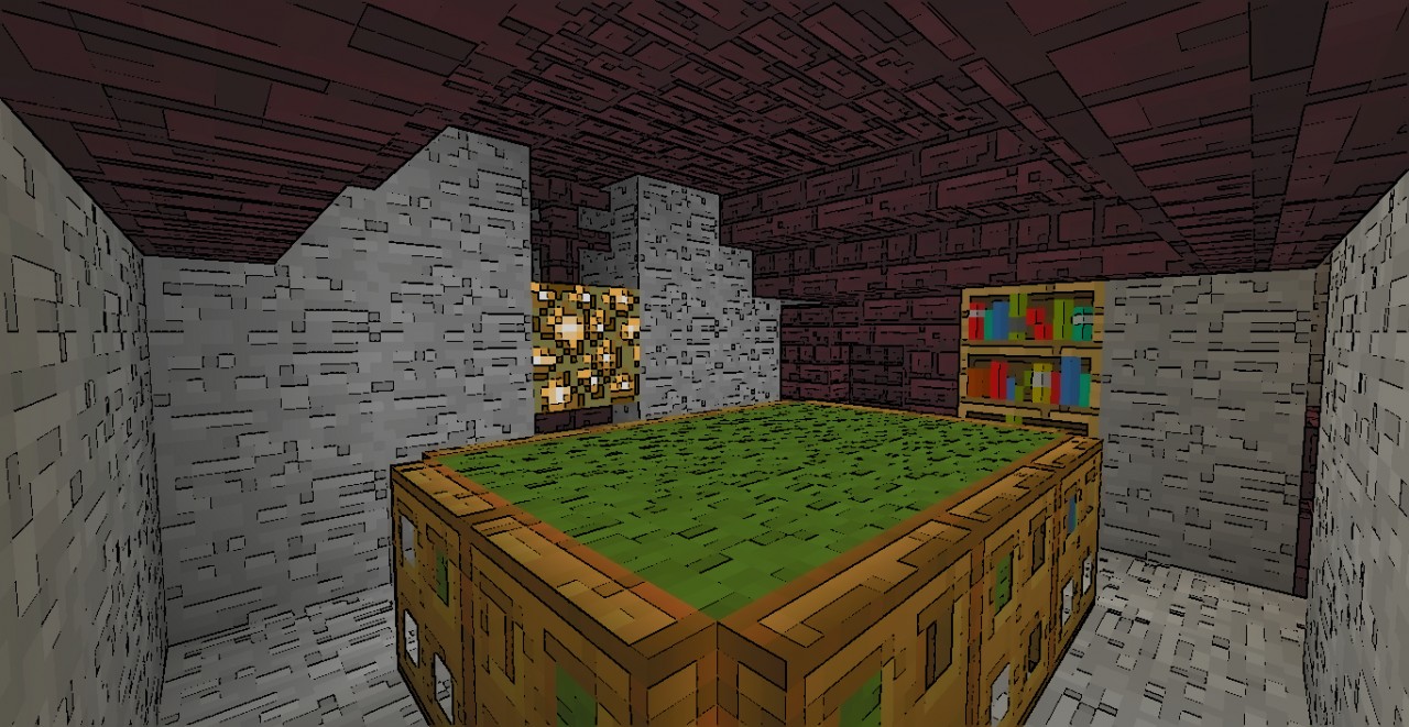 Modern Floating House Minecraft Map