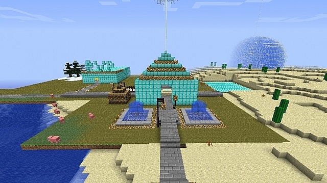 Server spawn Minecraft Map